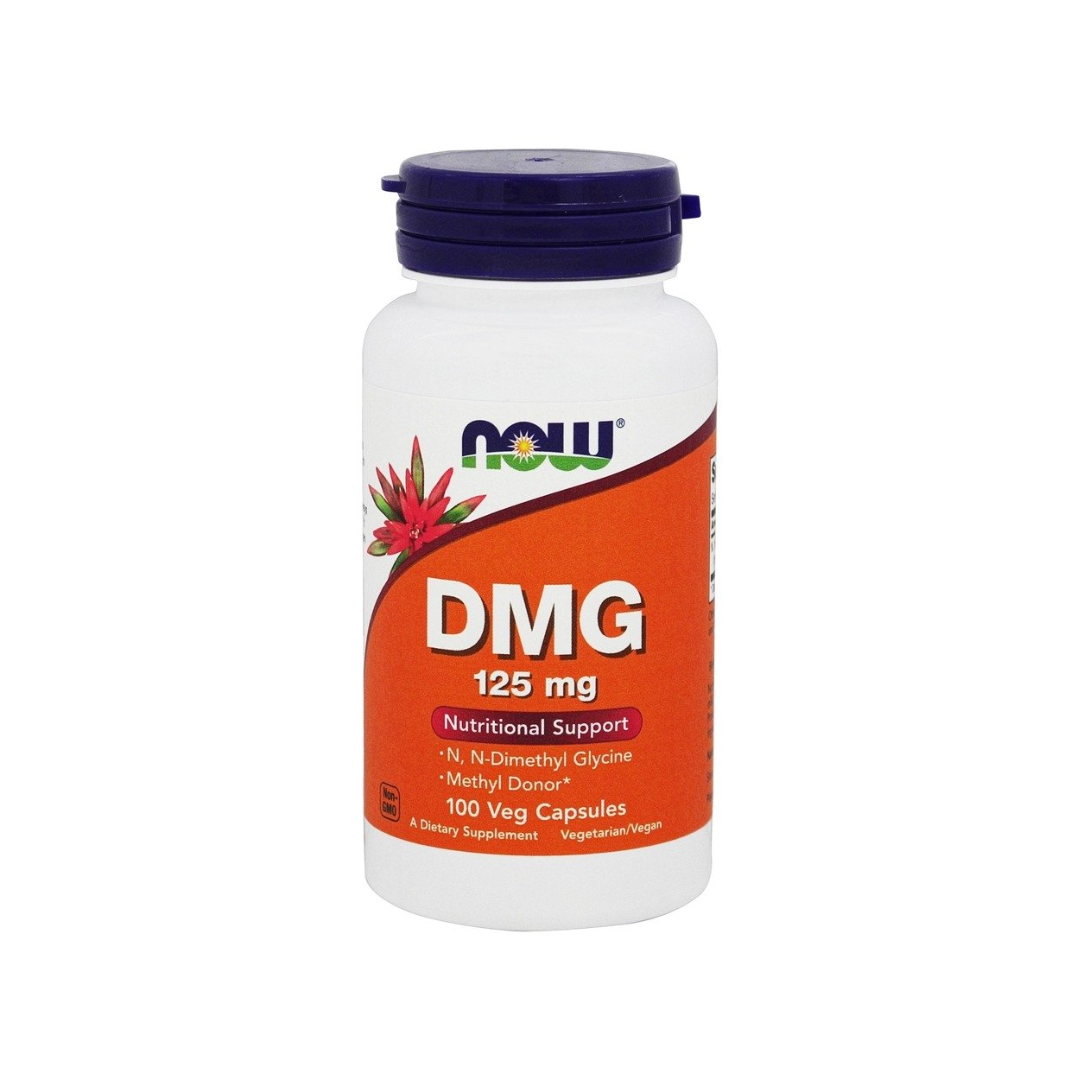 NOW-DMG-125mg-100 Caps– Protein Nation