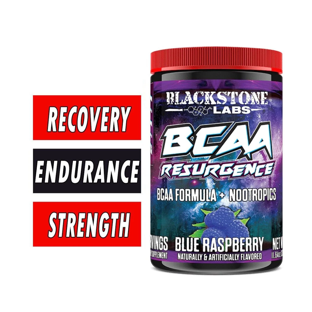 Blackstone LABS - BCAA Resurgence - 330 Gm - Blue Raspberry– Protein Nation