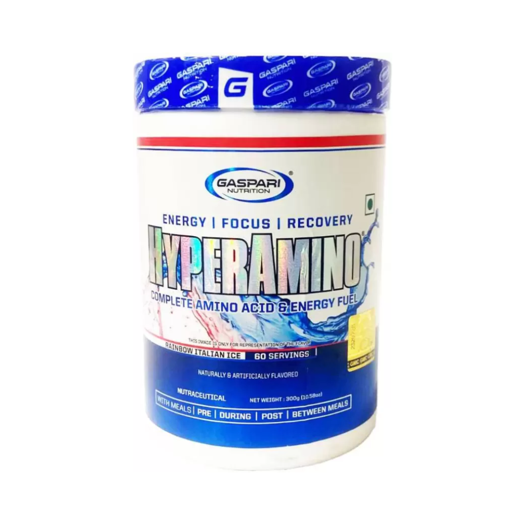 Gaspari Hyper Amino -Rainbow Italian Ice - 60 servings– Protein Nation