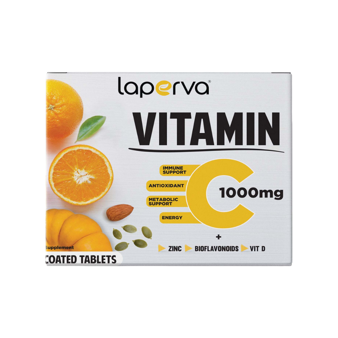 LAPERVA VITAMIN C + ZIC -20 TABLETS– Protein Nation