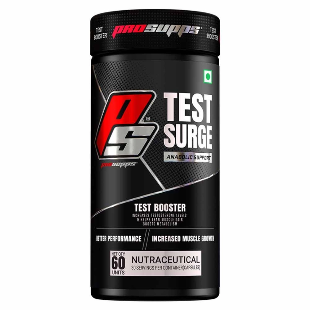 PRO SUPPS TEST SURGE 60 CAPS– Protein Nation