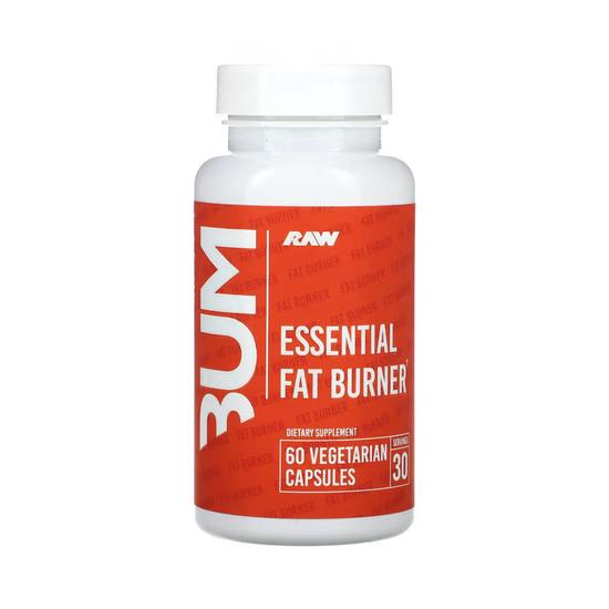 RAW BUM ESSENTIAL FAT BURNER V.CAP 60S– Protein Nation